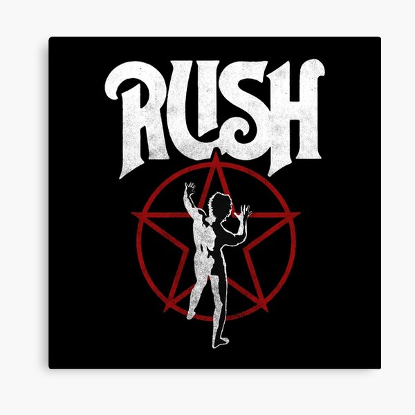 Rush Band Canvas Prints | Redbubble