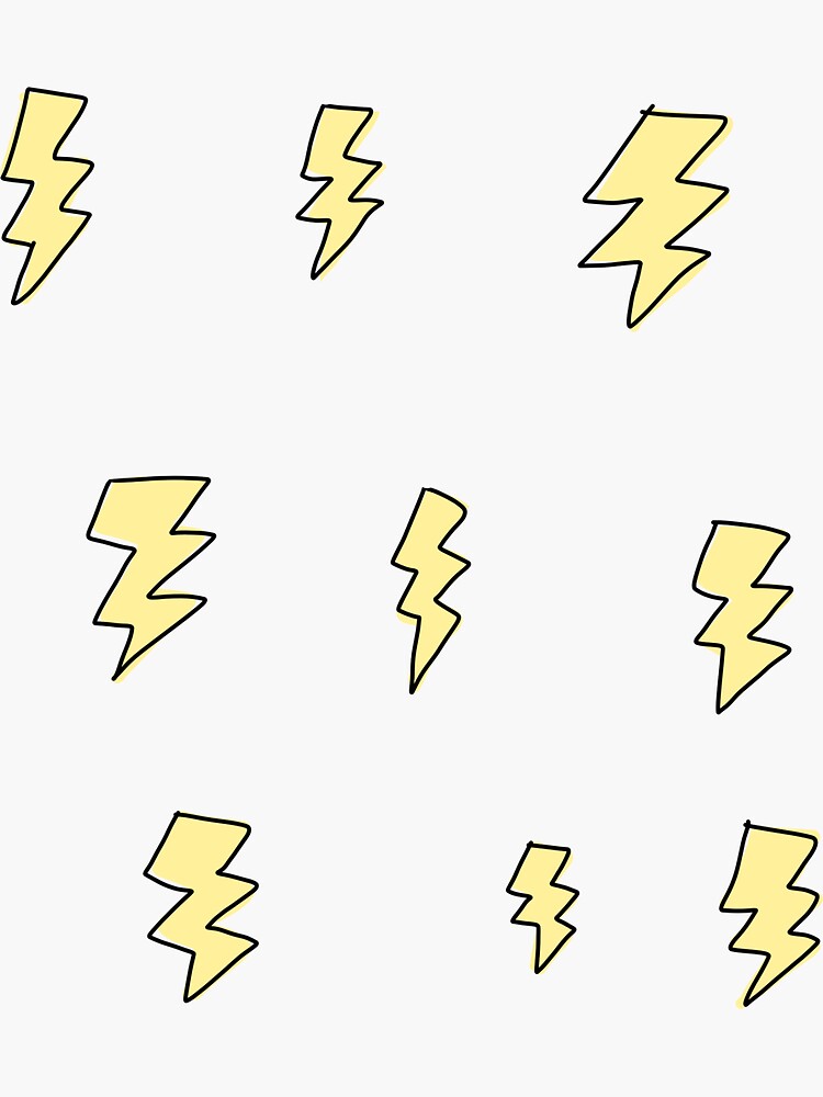 "lighting sticker pack" Sticker for Sale by shayak21 | Redbubble