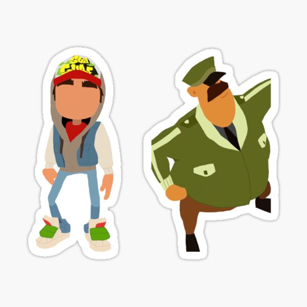 Subway Surfers Sticker | Redbubble