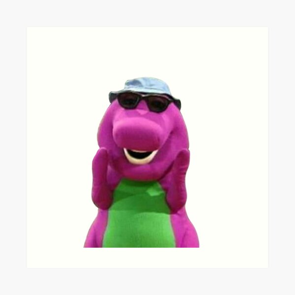 "Barney" Art Print for Sale by jmendez713 | Redbubble
