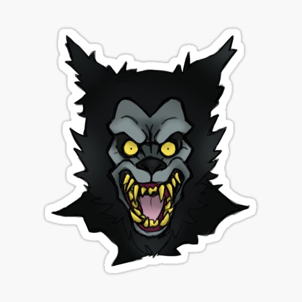 "Wolf Mask" Sticker for Sale by chanelle-ren267 | Redbubble