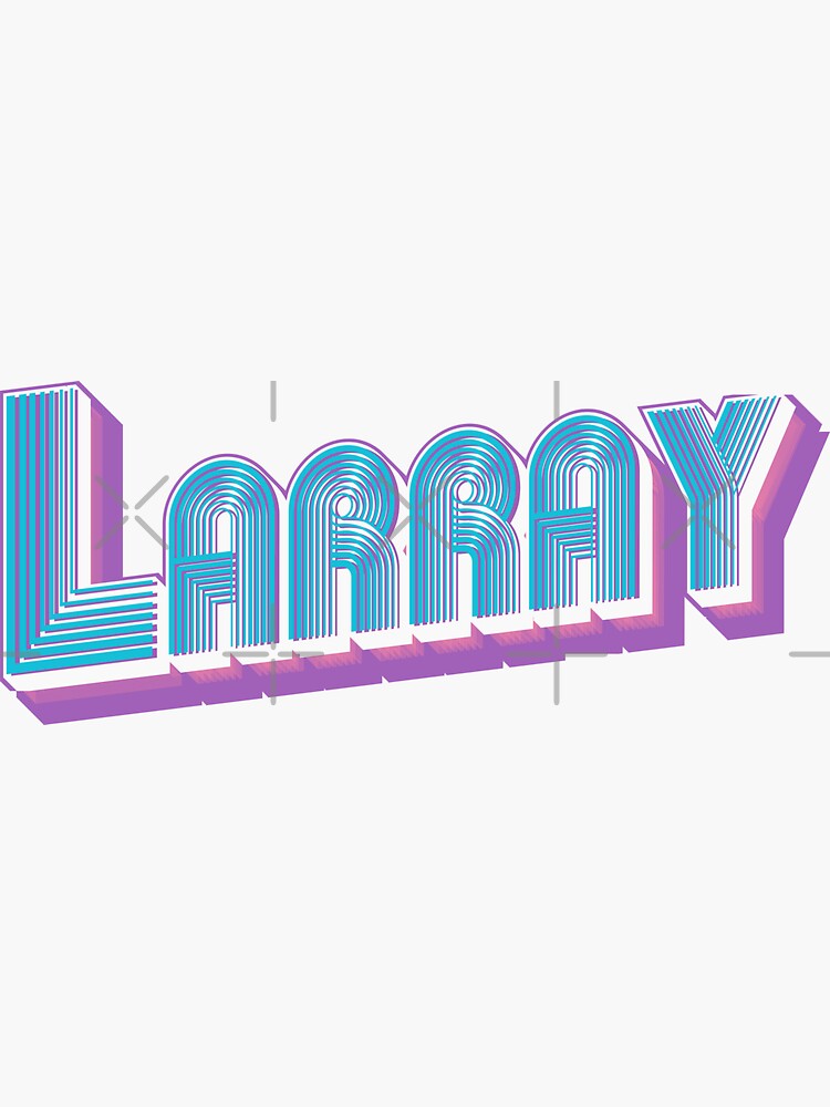"Larray" Sticker for Sale by enriquepma | Redbubble