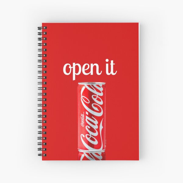 Coca Cola Spiral Notebooks | Redbubble