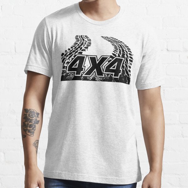 "4x4 Logo" T-shirt for Sale by madetobedriven | Redbubble | 4x4 t ...