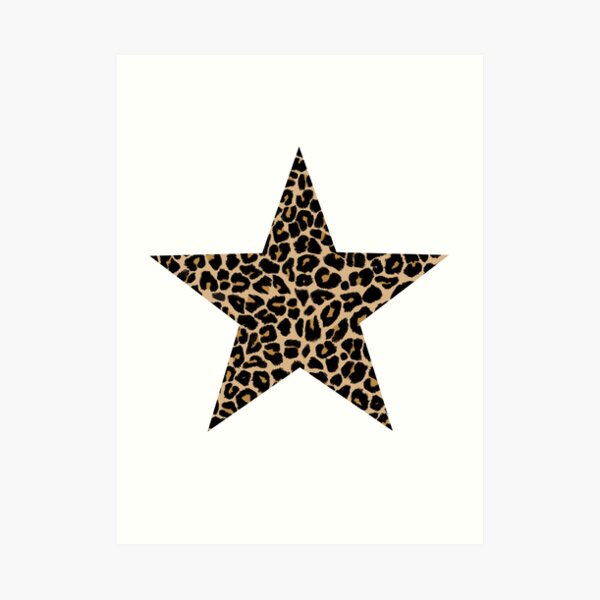 "Leopard Print Traditional Colours" Art Print by OneThreeSix | Redbubble