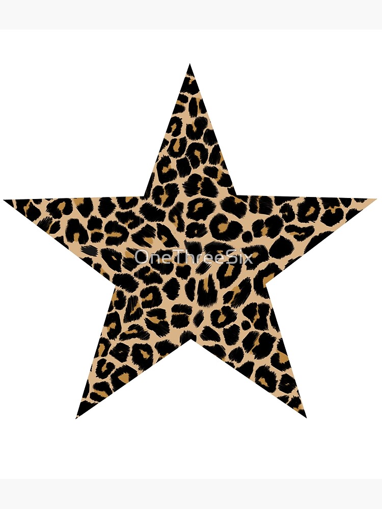 "Leopard Print Traditional Colours" Poster for Sale by OneThreeSix ...