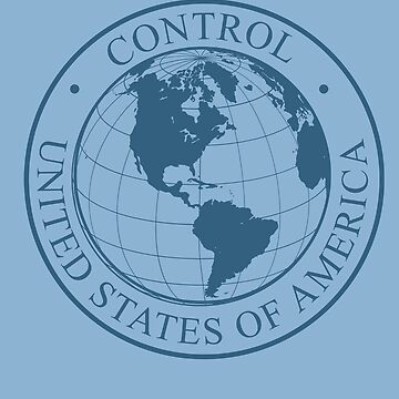 "Control - United States of America" Sticker for Sale by McPod | Redbubble