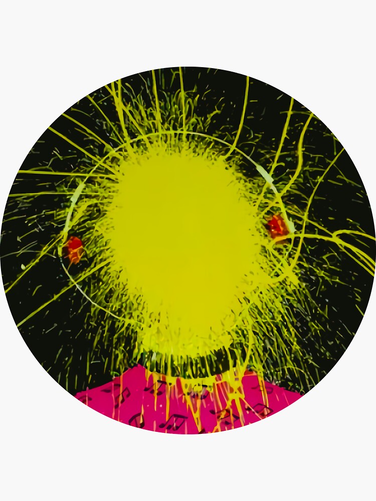 "Triple J Exploding Head" Sticker for Sale by OllieHawkins48 | Redbubble