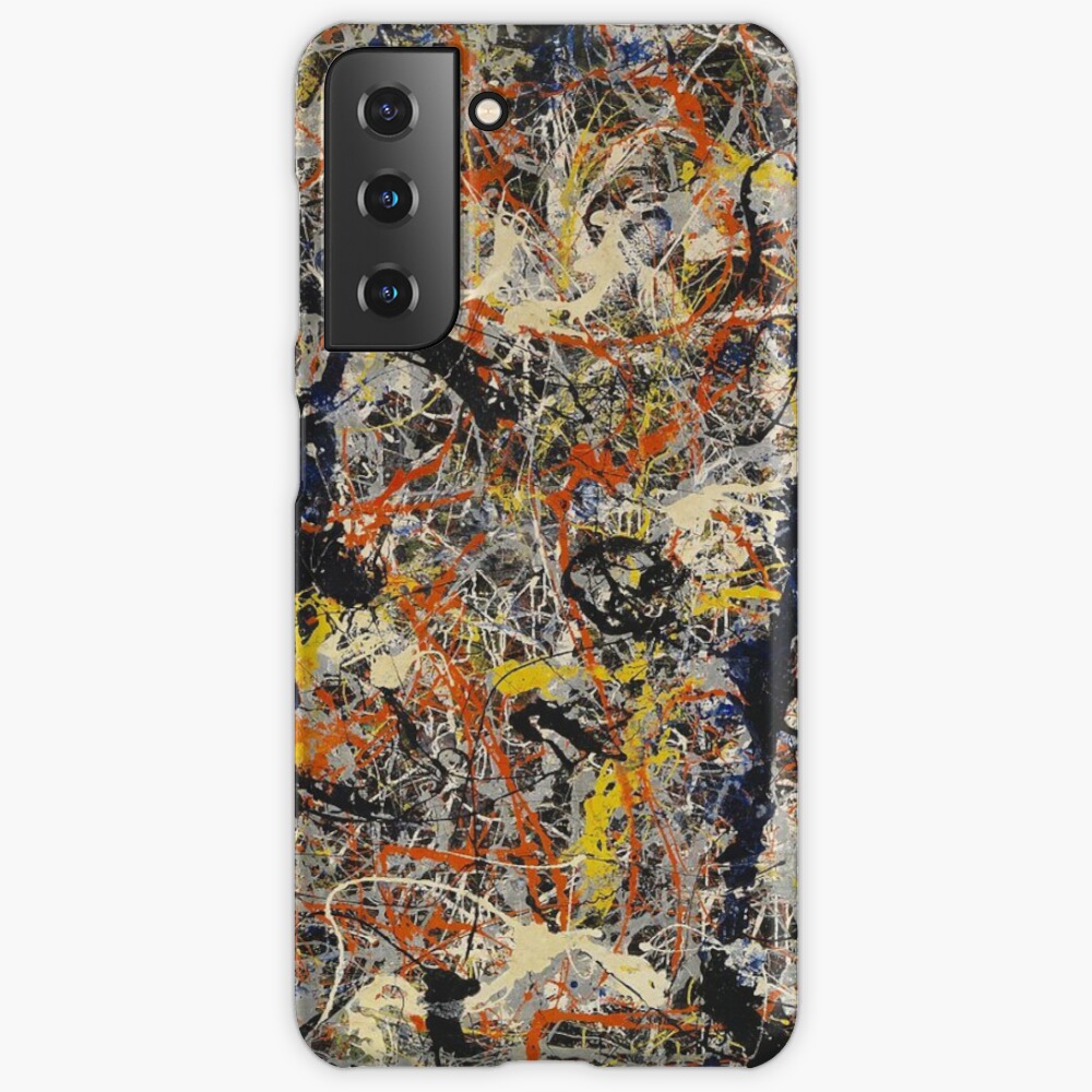 "Jackson Pollock - Blue Poles - abstrakte expressionistische Malerei ...