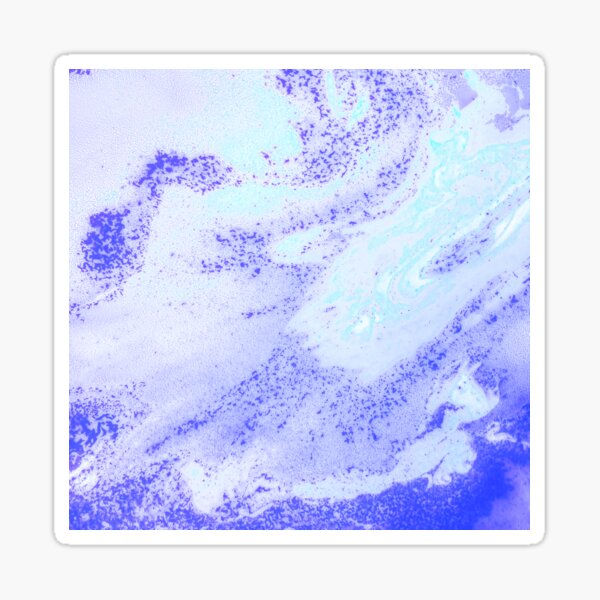 "Light Blue to Purple Watercolor Mix Tie Dye" Sticker for Sale by ...