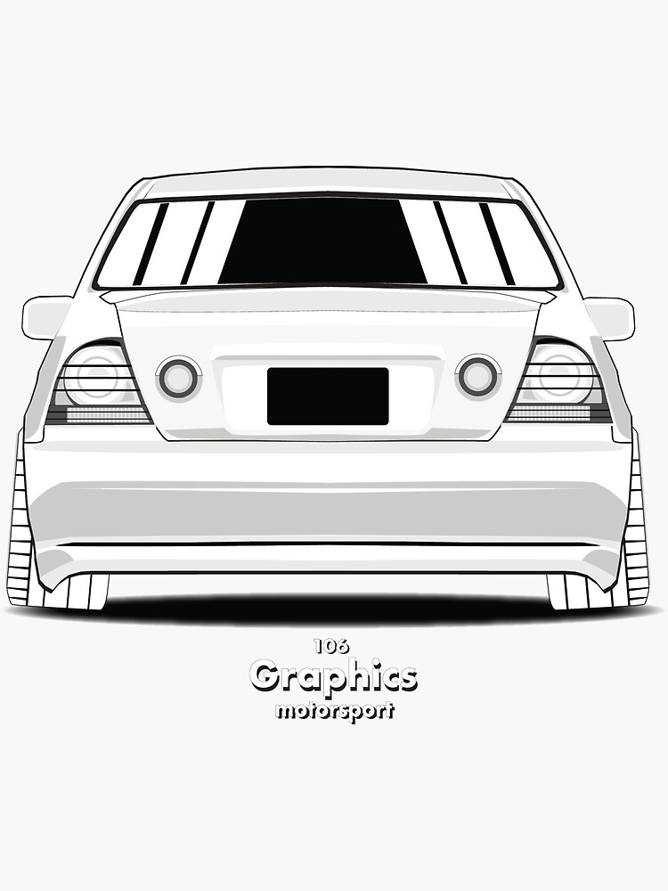"Altezza Rear Side" Sticker for Sale by muhammadhadi106 | Redbubble