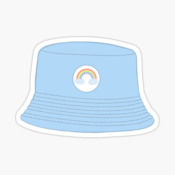 "Bucket hat" Sticker for Sale by maben25 | Redbubble