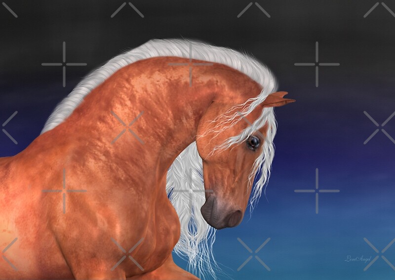 "Apollo .. Golden Stallion" by LoneAngel | Redbubble