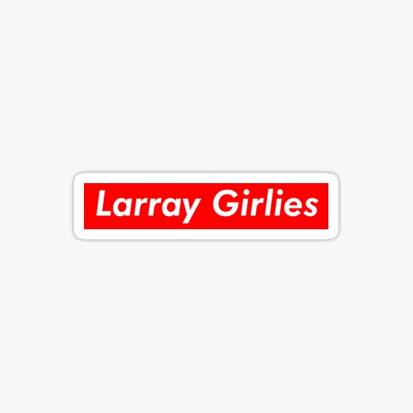 Larray Girlies Stickers | Redbubble