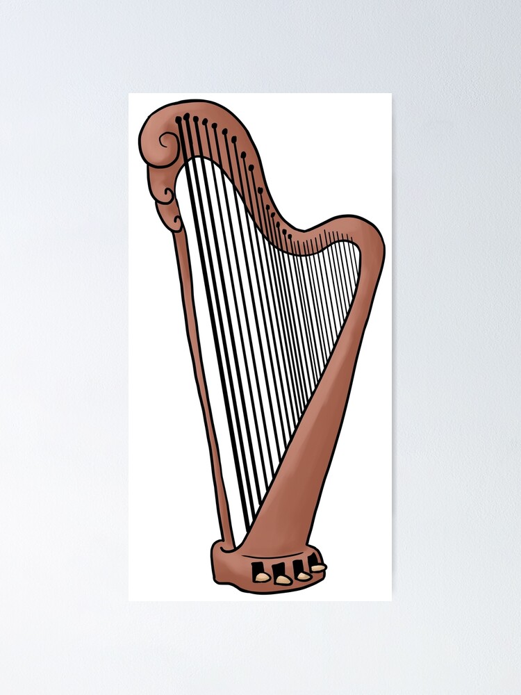 "Harp" Poster for Sale by cu-b3 | Redbubble