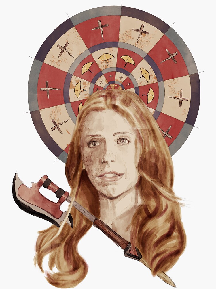 "Buffy" Sticker by mycolour | Redbubble