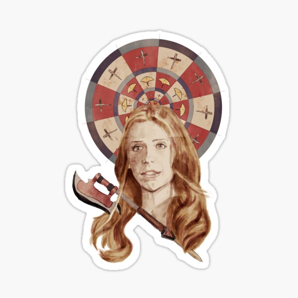"Buffy" Sticker by mycolour | Redbubble