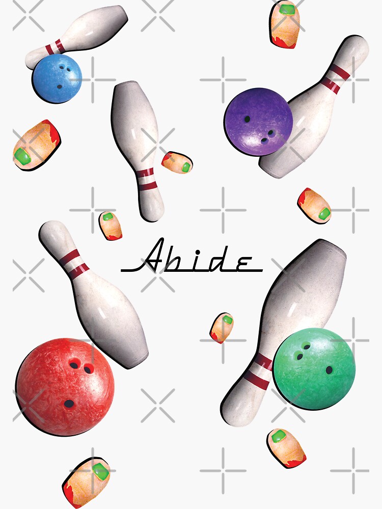 "Abide" Sticker for Sale by filippobassano | Redbubble