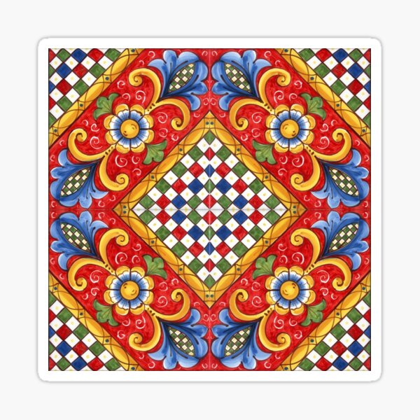 Sticker « Style sicilien III », par PaoloRassa | Redbubble