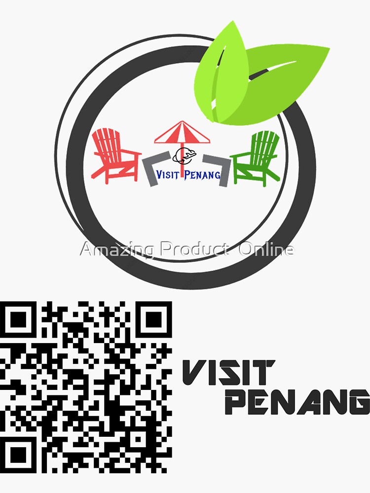"Visit Penang" Sticker by samueljohn64 | Redbubble