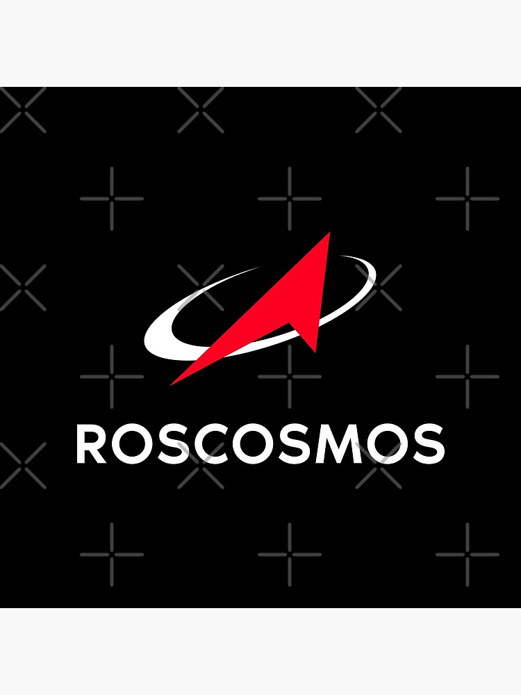 Poster « Logo du programme spatial russe Roscosmos », par CrystalCrush ...