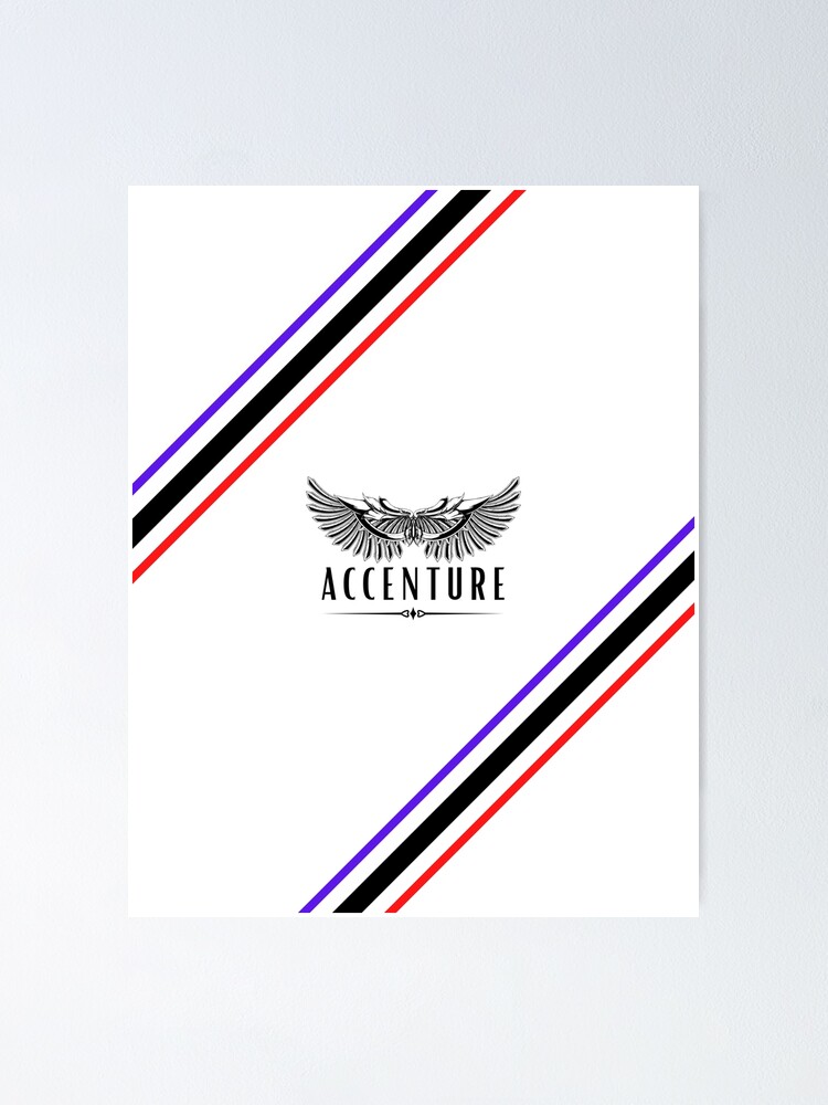 "Accenture sportswear and Products" Poster by Petermac44 | Redbubble
