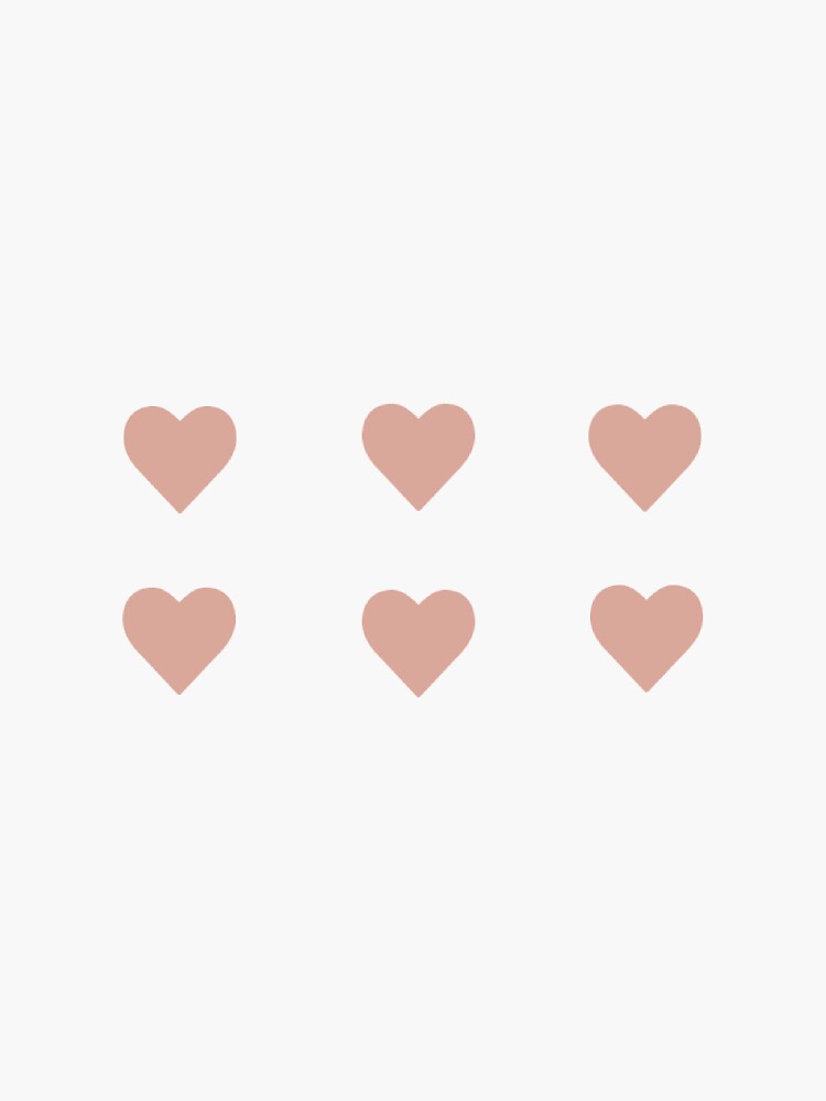 "heart pack" Sticker by baddiedesigns | Redbubble