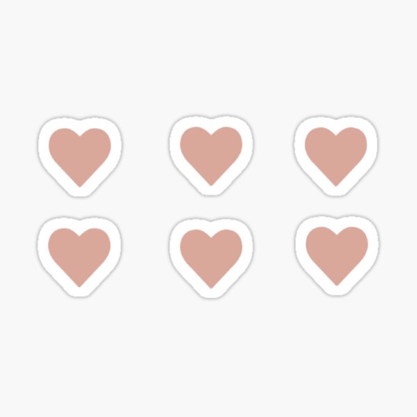 "heart pack" Sticker by baddiedesigns | Redbubble