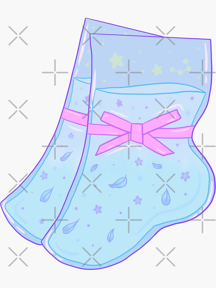 "Beoseon 버선" Sticker for Sale by hiyenashop | Redbubble