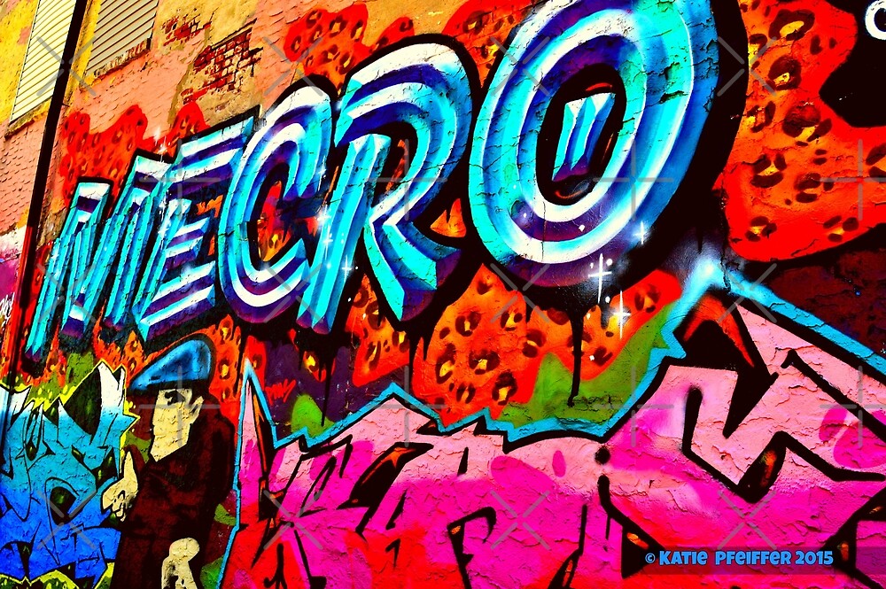 "Graffiti Wall in June " by Kater | Redbubble