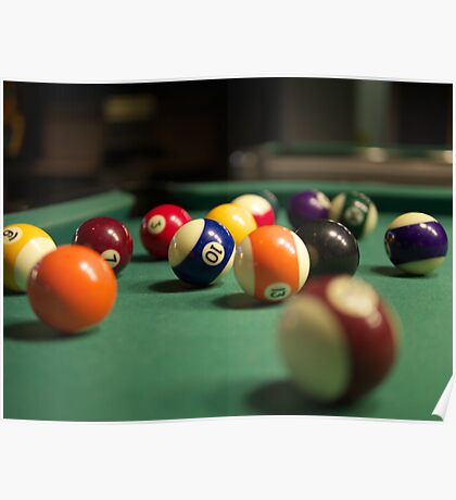Billiard: Posters | Redbubble