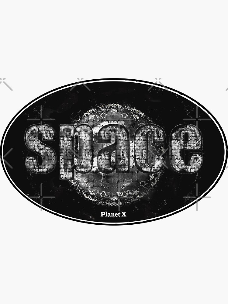 "Space by Planet X" Sticker for Sale by PlanetMonkey | Redbubble