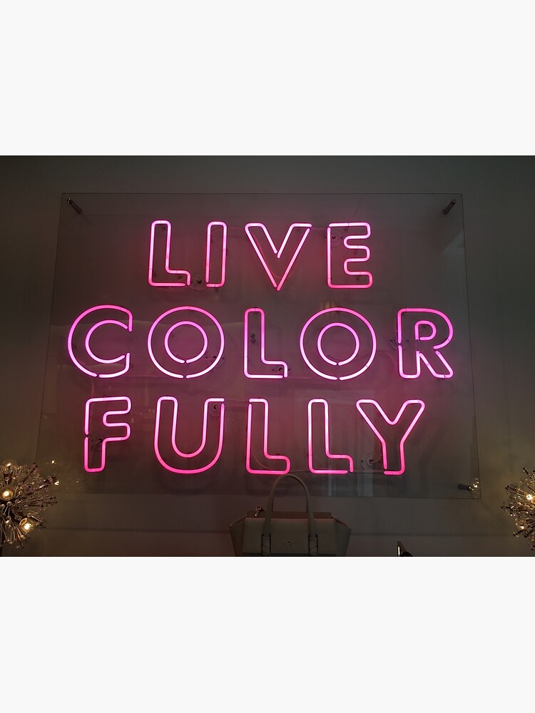 "live color fully" Poster for Sale by LamineSarr12 | Redbubble