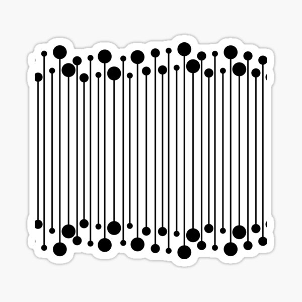 "Pinheads Pattern 4" Sticker for Sale by DesmondBates | Redbubble