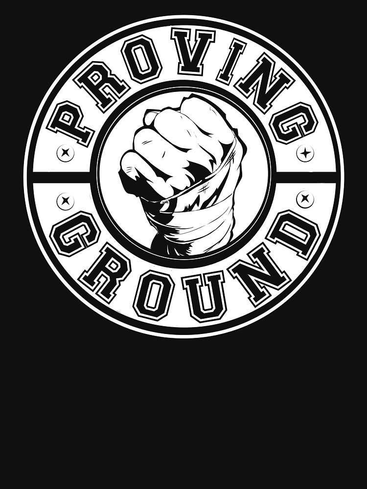 "Proving Ground Logo" T-shirt for Sale by ProvingGround | Redbubble ...