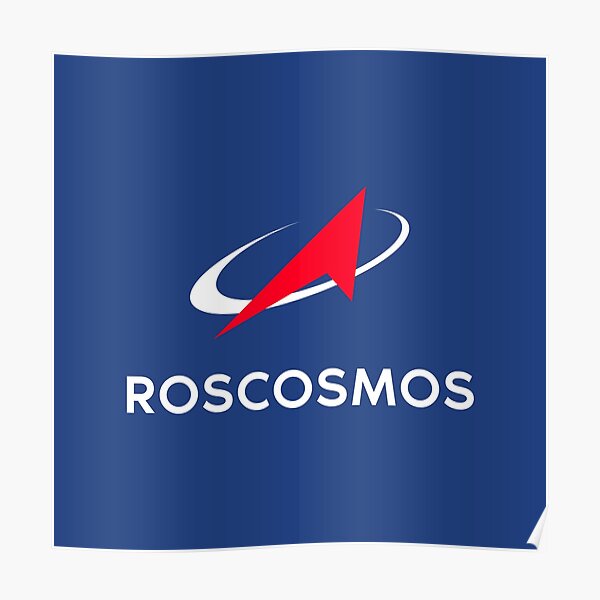 "Roscosmos Russian Space Program Logo" Poster by CrystalCrush | Redbubble