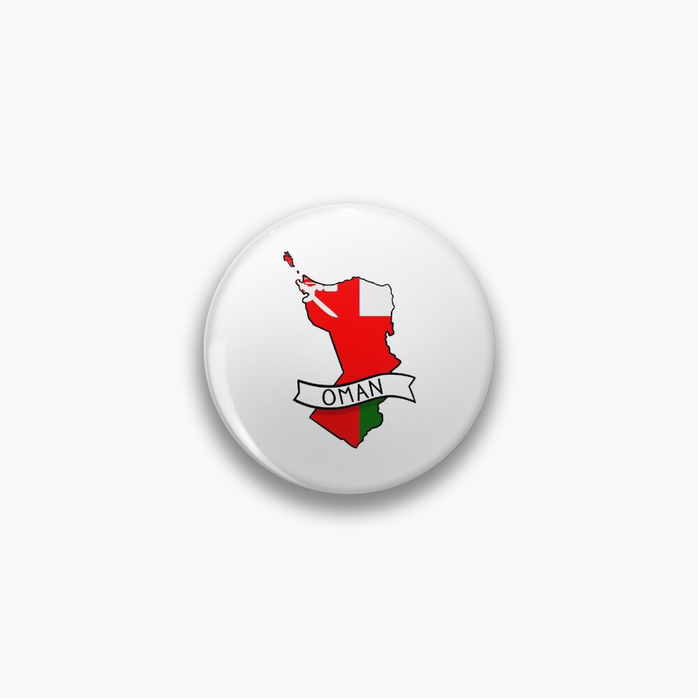 "Oman Flag Map Sticker" Sticker for Sale by Drawingvild | Redbubble