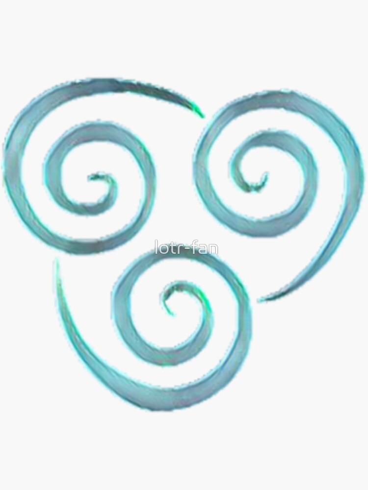 "Copy of Avatar TLA: Airbender" Sticker by lotr-fan | Redbubble