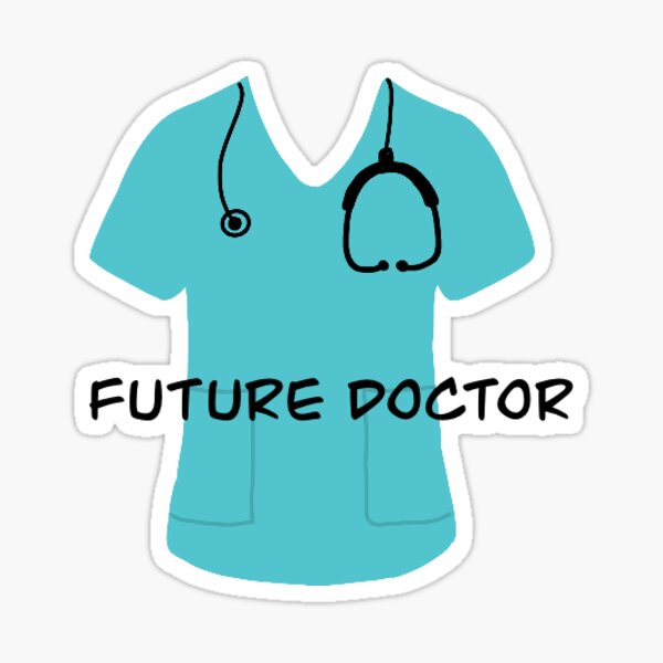 "Future Doctor " Sticker for Sale by janella-lopez | Redbubble
