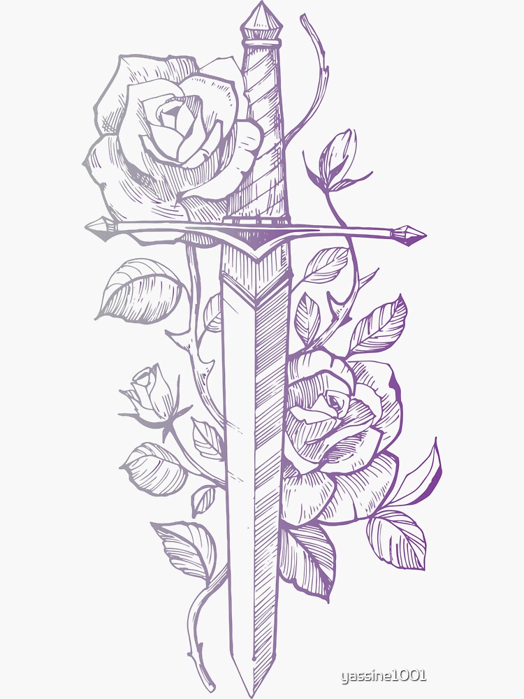 "funny sword" Sticker by yassine1001 | Redbubble