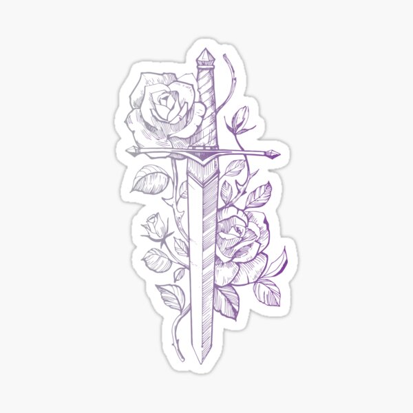 "funny sword" Sticker by yassine1001 | Redbubble