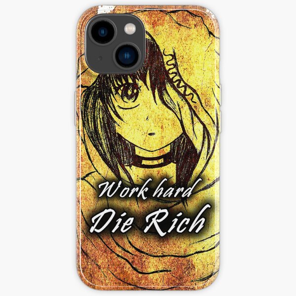"Work hard die rich" iPhone Case for Sale by Aman-chander | Redbubble