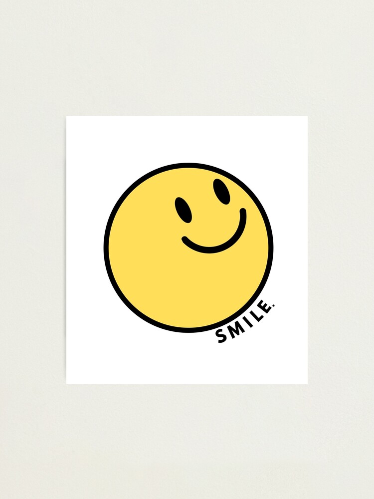 "Happy Face | Smiley Face" Photographic Print by Lmichelle19 | Redbubble