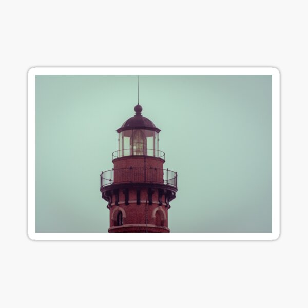 "Lake Michigan Lamp and Lens" Sticker for Sale by Enzwell | Redbubble
