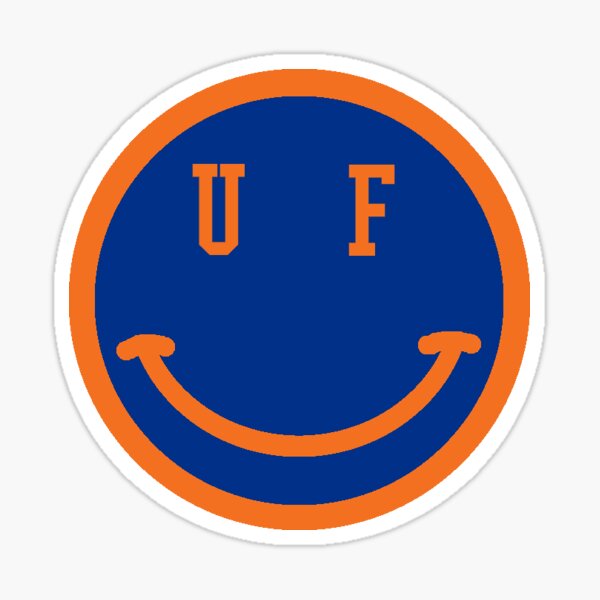 "University of Florida Smiley Face" Sticker by mtmurray8 | Redbubble