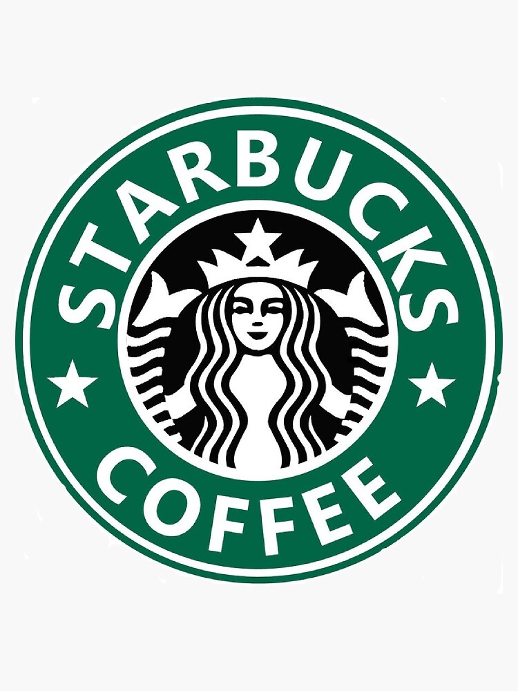 "Starbucks Sticker" Sticker by aniyaharlan | Redbubble
