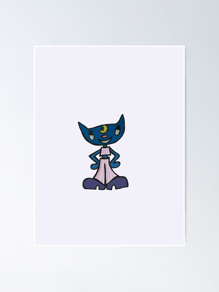 "90s cat cartoon (white background)" Poster for Sale by tildagazzard ...
