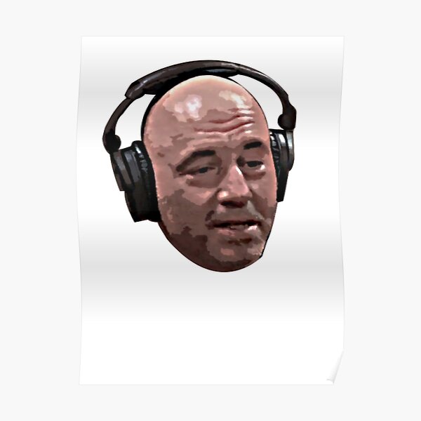 "Joe Rogan Podcast Jre" Poster for Sale by FastStickers | Redbubble