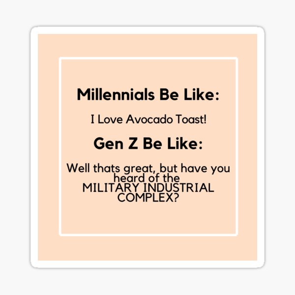 "Military Industrial Complex" Sticker for Sale by SKYLAT | Redbubble