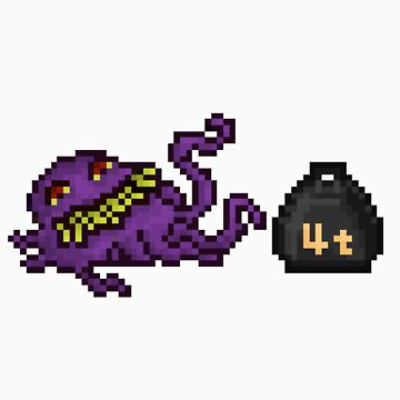 "Pixel Ultros, The Main Villain" Sticker for Sale by Pixel-League ...